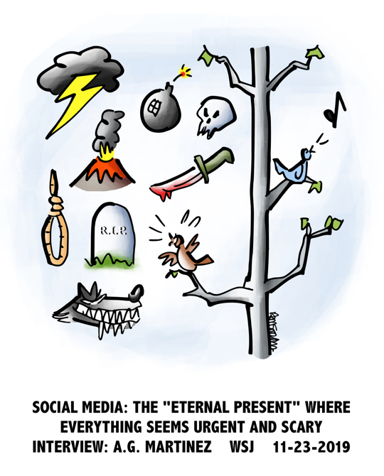 Eternal Present | Mark Armstrong Illustration Specializing In Content ...